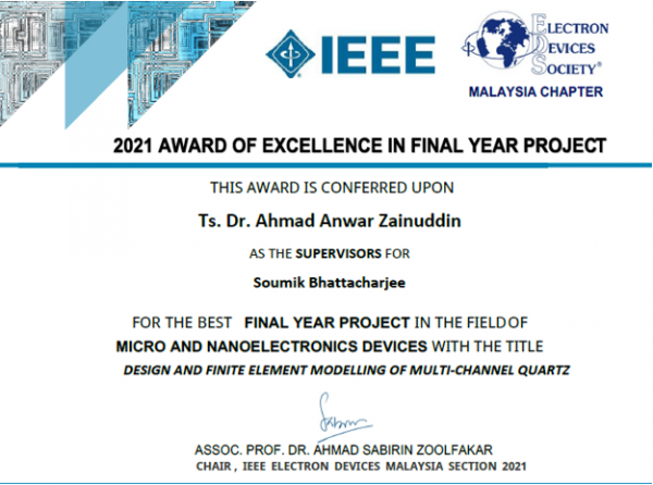 FYP IEEE Awards – Silverseeds Lab Network